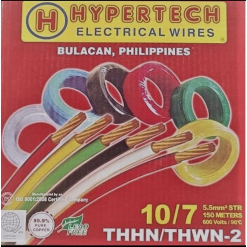 thhn stranded electric wire 150meters sold per ROLL : 14/7 12/7 10/7 8/ ...