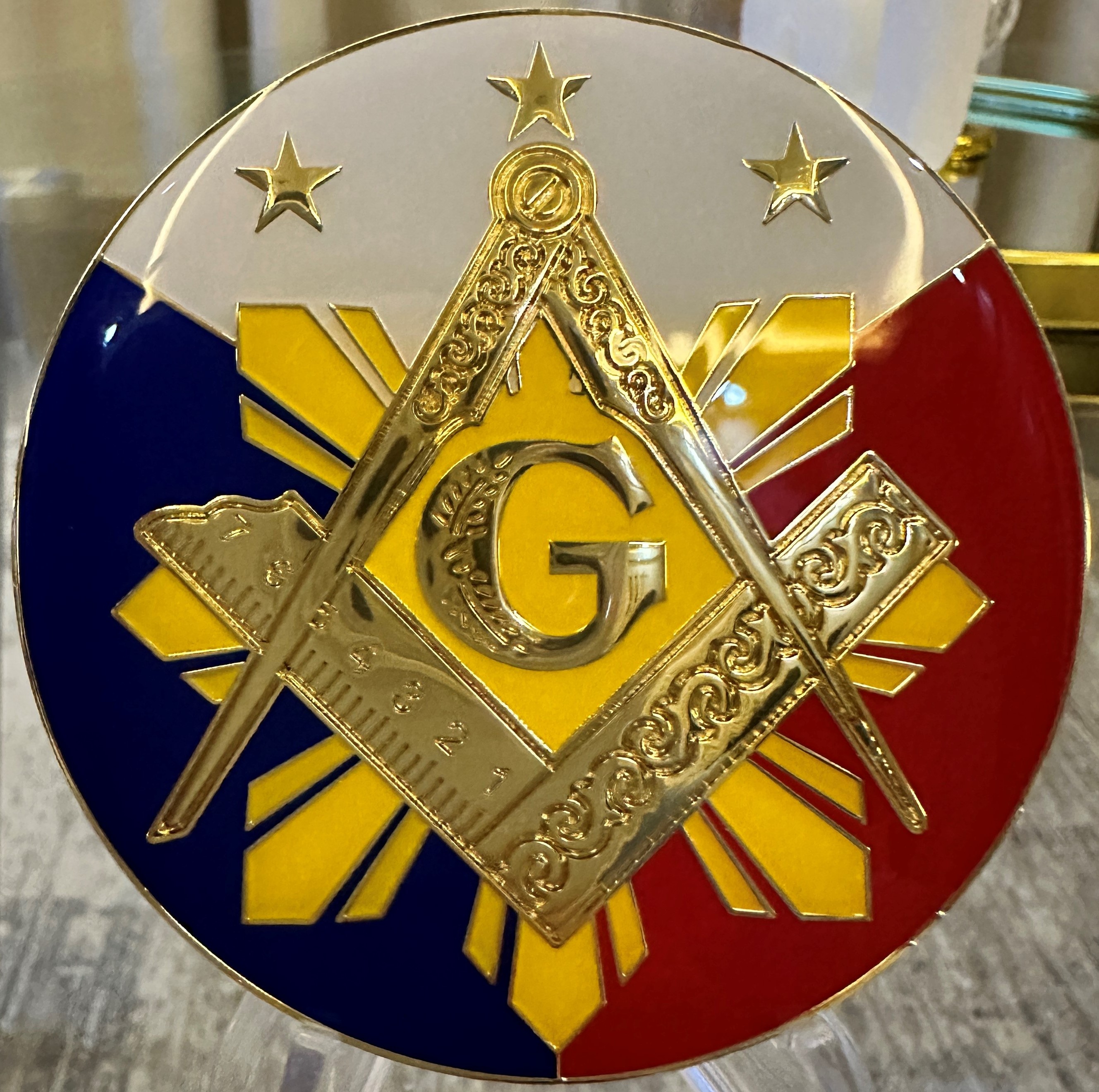 Square & Compass Phil Flag Masonic Emblem Imported | Lazada PH