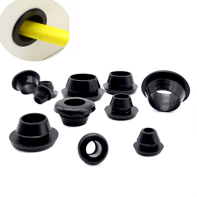 Rubber Hole Caps 3mm to 50mm T Type Plug Cover Snap-on Gasket Blanking ...