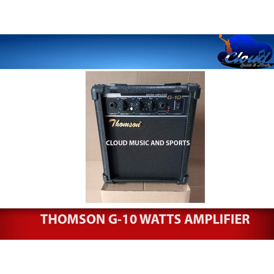 Thomson 10 watts Guitar Amplifier (G10) | Lazada PH