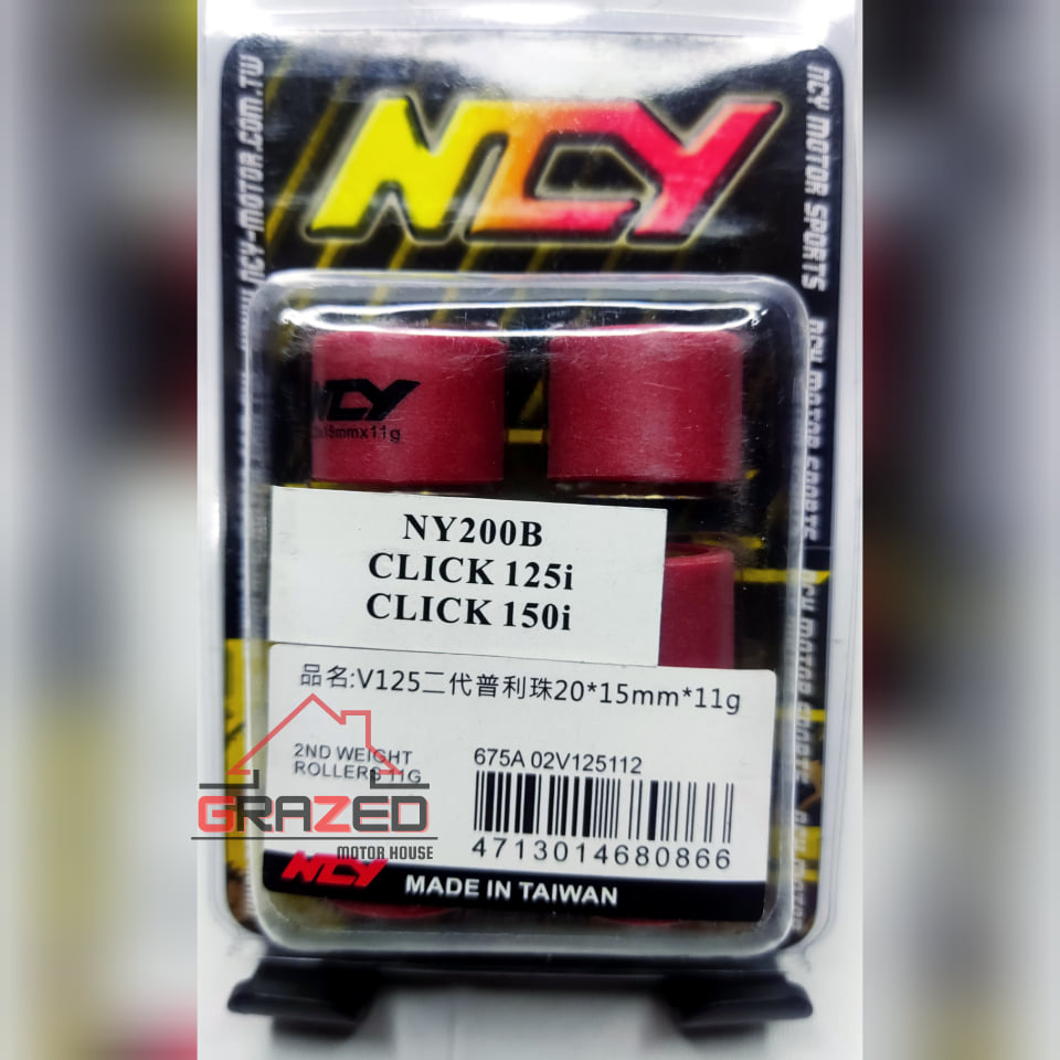 NCY Pulley Ball / Flyball (6pcs) Honda Click i 125 / 150 | Lazada PH