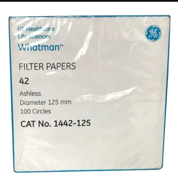 Whatman No. 42 Quantitative Filter Paper Ashless 125mm | Lazada PH