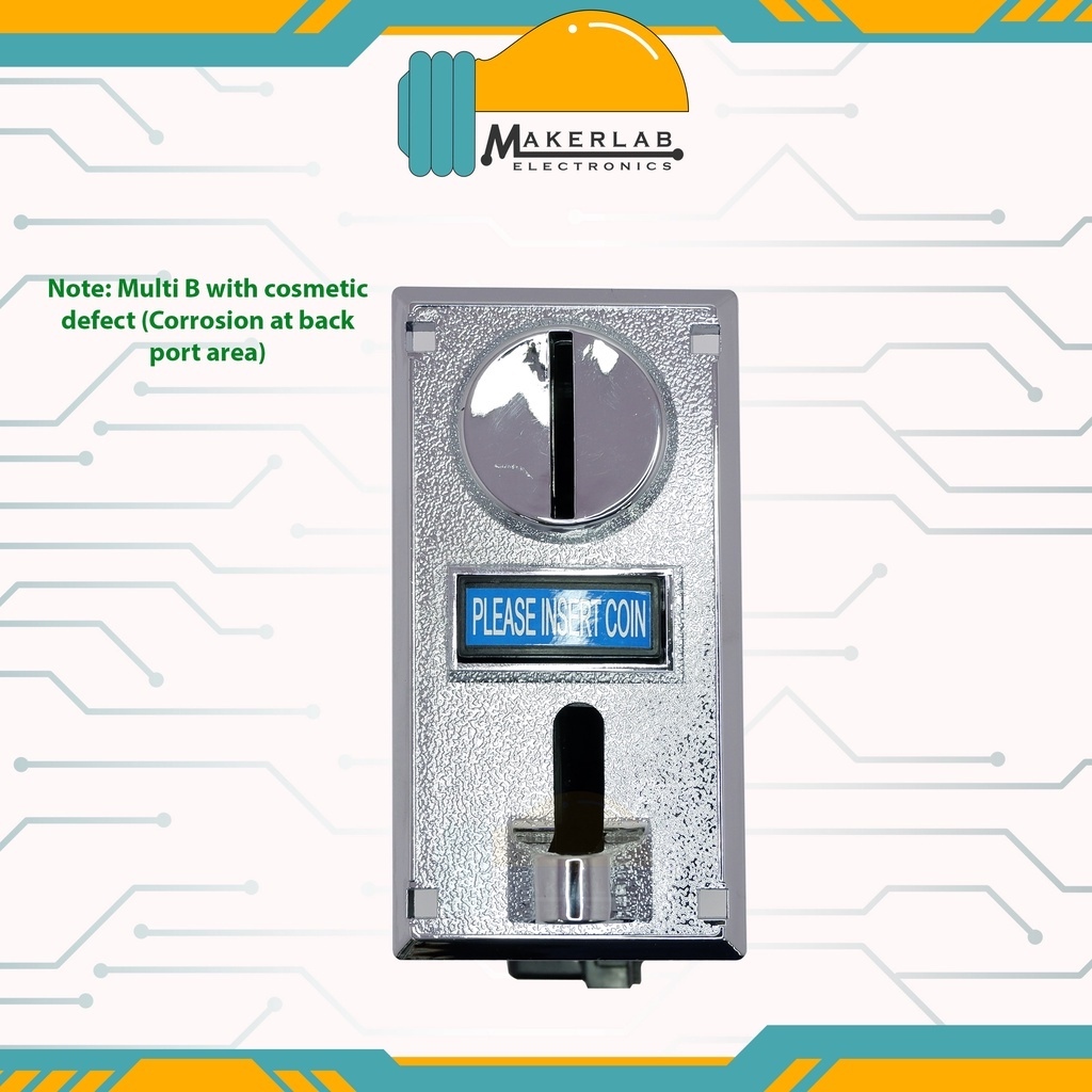 Calibrated ALLAN Universal Coin Slot Coinslot with Anti Hooking 1238A ...