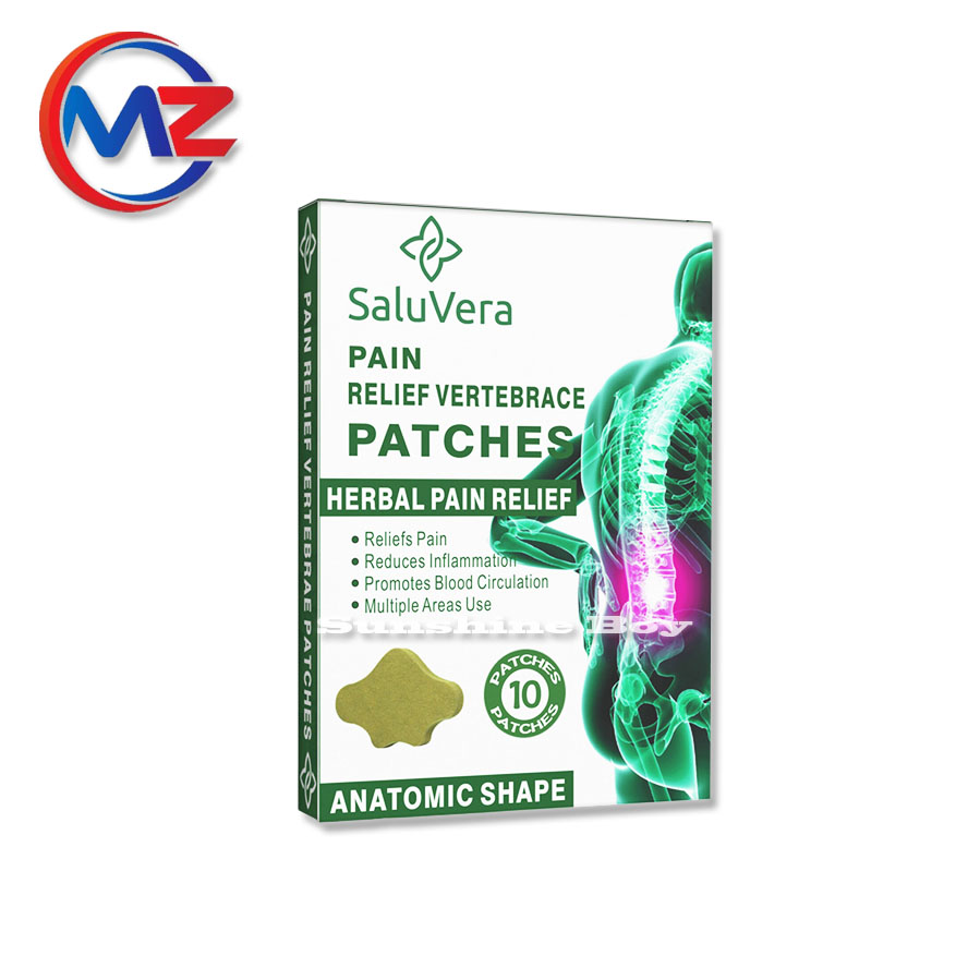 That girl SaluVera 10Pcs/Box Pain Relief Lumbar Vertebra Patches Herbal ...