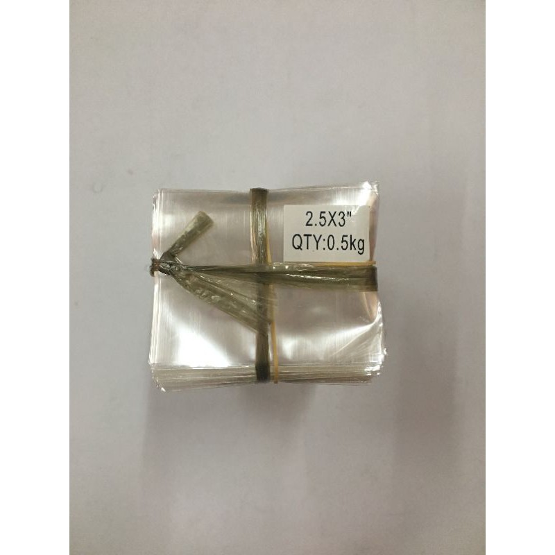 ⭐ OPP plastic 1/2 kilo per pack for repack | Lazada PH