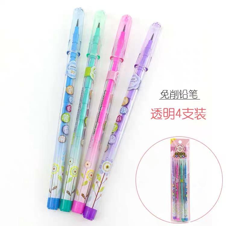 AS 4PCS/Pack Magic Pencil Set School supplies Students Kids Gift ...