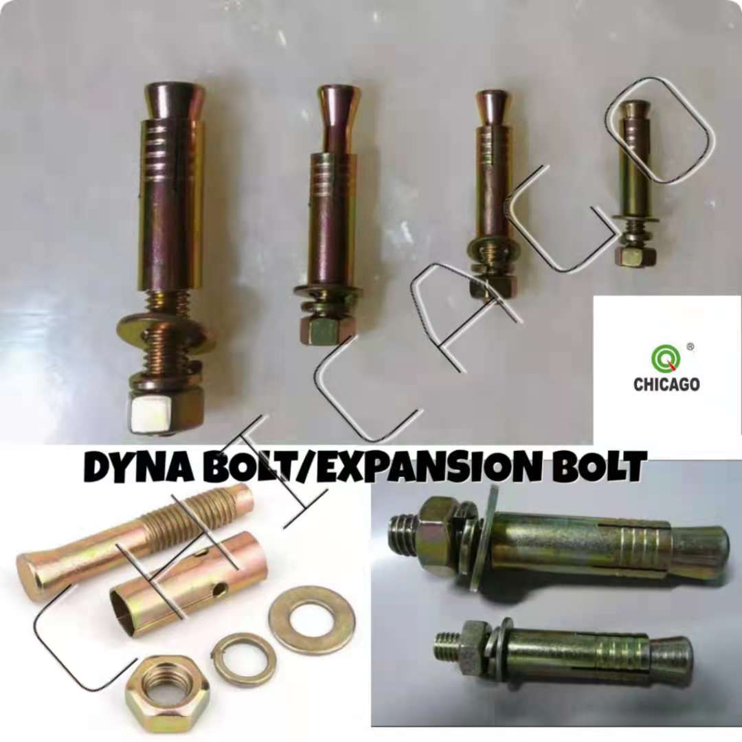 DYNA BOLT/EXPANSION BOLT 3/8"*75MM(12PCS) | Lazada PH