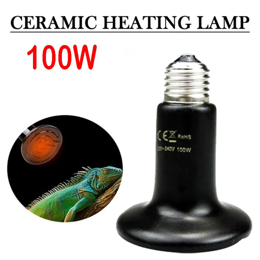 Tortoise Ceramic Heating Lamp Matte Heating Hibernation Heater Climbing ...