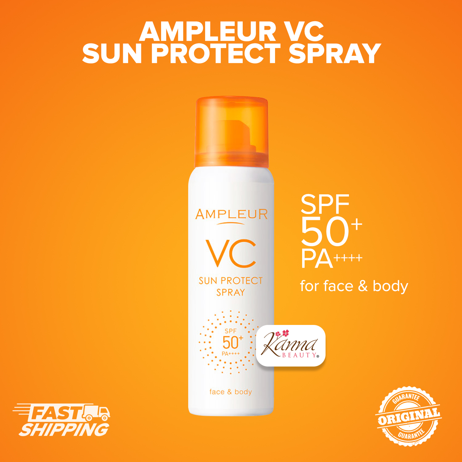 Ampleur VC Sun Protect Spray 70g | Sunprotect, SPF50 | Lazada PH