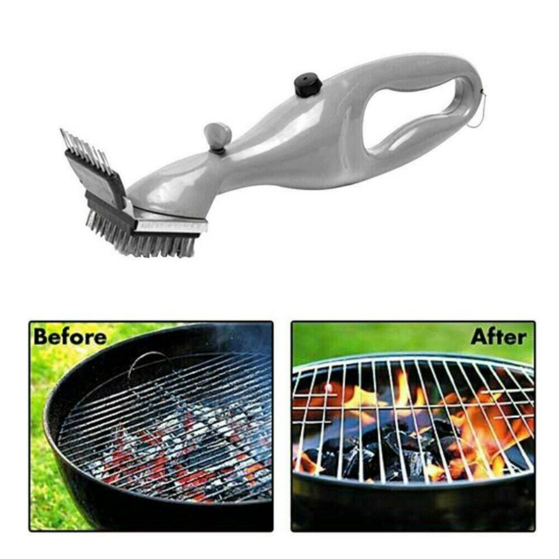 Steam Cleaning Barbeque Grill Brush for Charcoal, Cleaner with Steam or ...