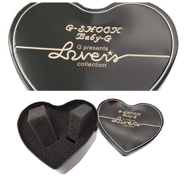 HB1 Heart Tin Can Box for Couple G-shock Watch ( BOX ONLY ) | Lazada PH