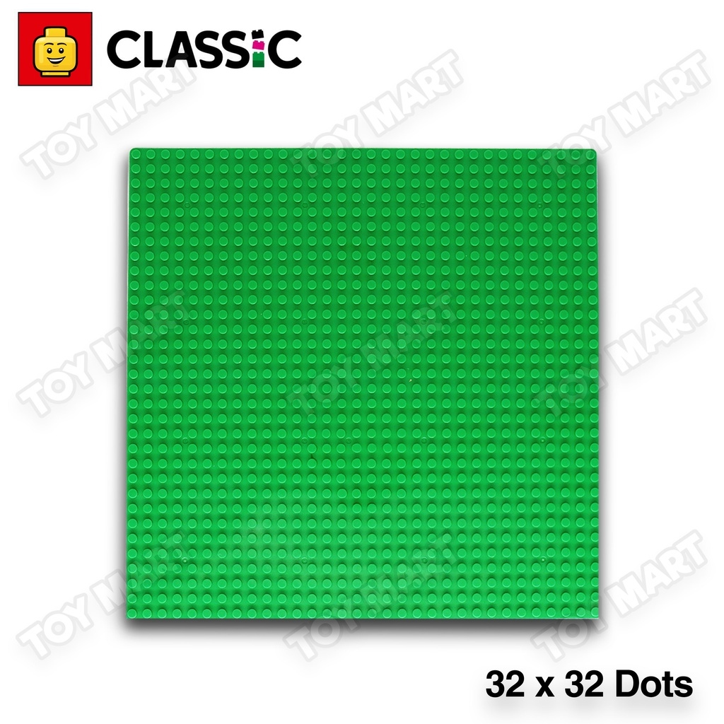 64 x 32 Dots DIY Lego Baseplate DIY Lego Classic Compatible Base Plate ...