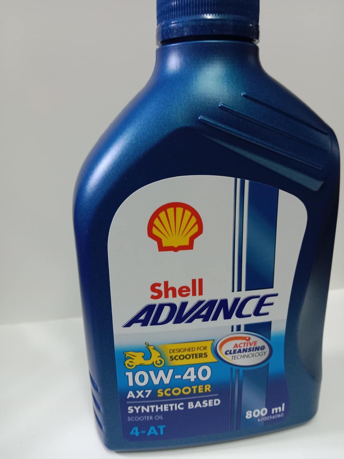 Oil Shell Advance 800ML. 10W-40 AX7 Scooter | Lazada PH