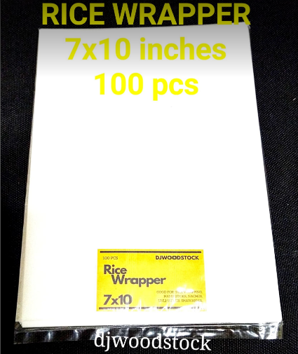 7x10 RICE WRAPPER , GREASE PROOF PAPER, WAX PAPER 100pcs good for ...