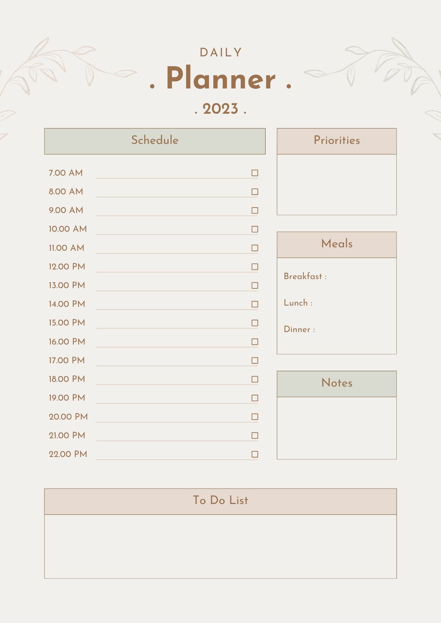 Reusable Daily Planner (Laminated, erasable) A4 Size, Portrait | Lazada PH