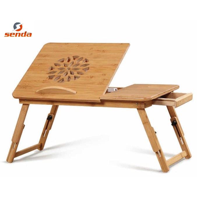 Senda Portable Bamboo Wood Laptop Desk Table Stand #5 | Lazada PH