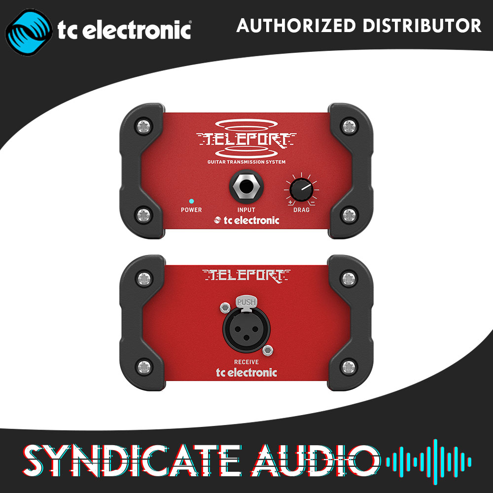 TC Electronic BUNDLE Teleport GLT + GLR High-Performance Active Guitar ...