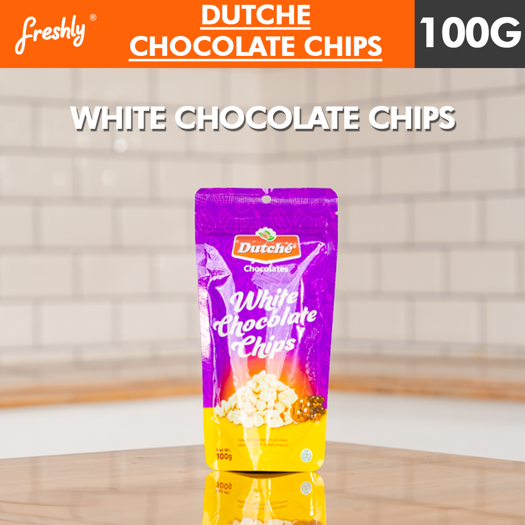 Dutche Chocolate Chips - Chocolate & White Chocolate 100g | Lazada PH