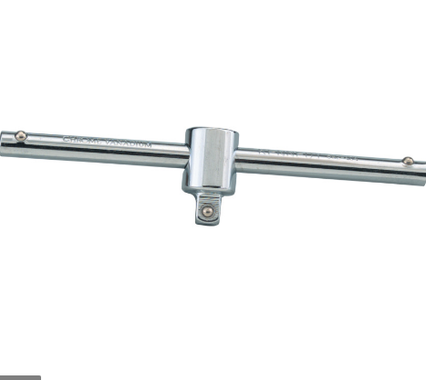 1/2" Sliding Tee-Bar Berent Heavy Duty T-Handle Socket Wrench, Sliding ...