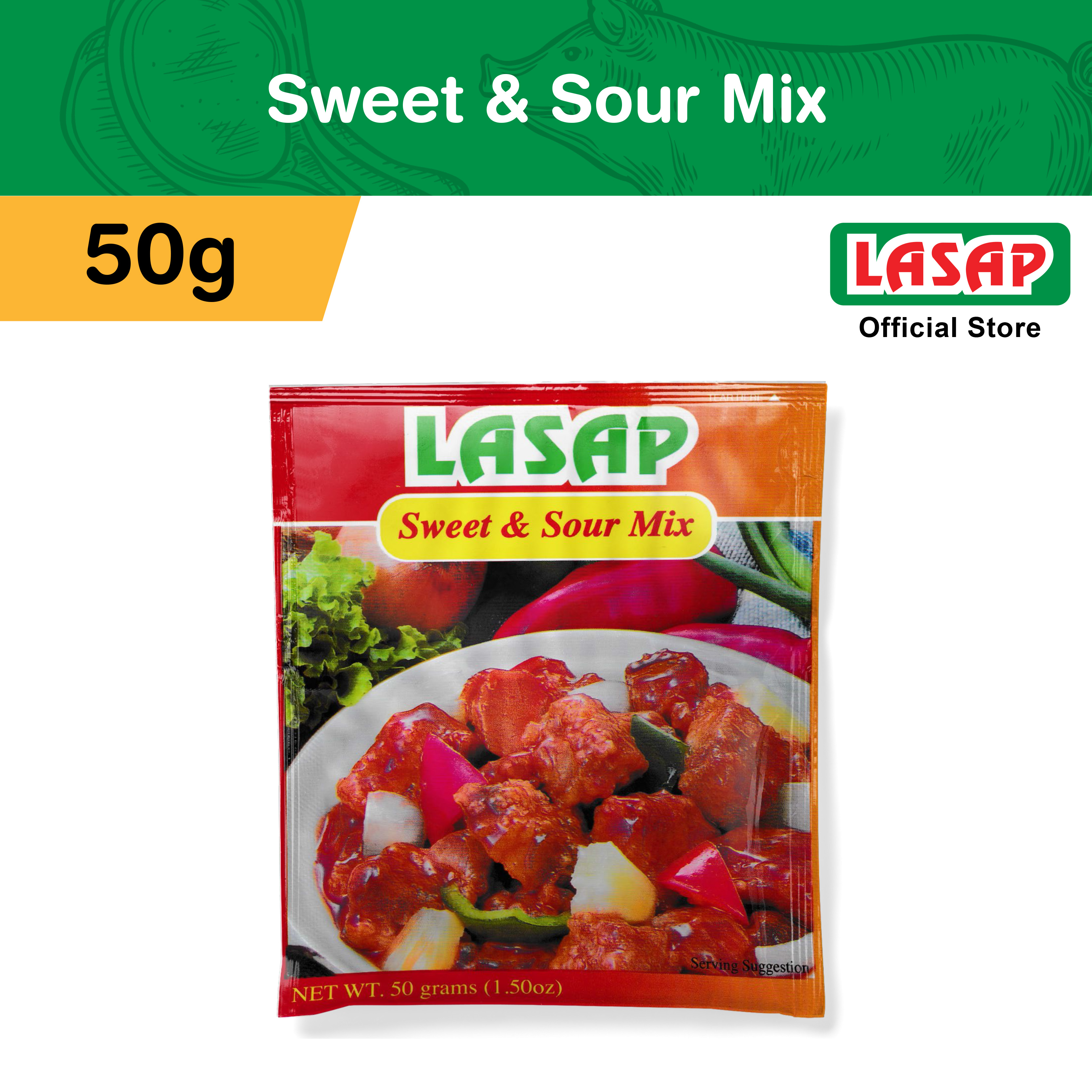 Lasap Sweet n Sour Food Mix 50g | Lazada PH
