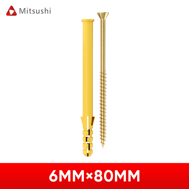 Mitsushi Tox With Screw Tox Wall Plug With Stopper 10-80mm Expand Nails ...