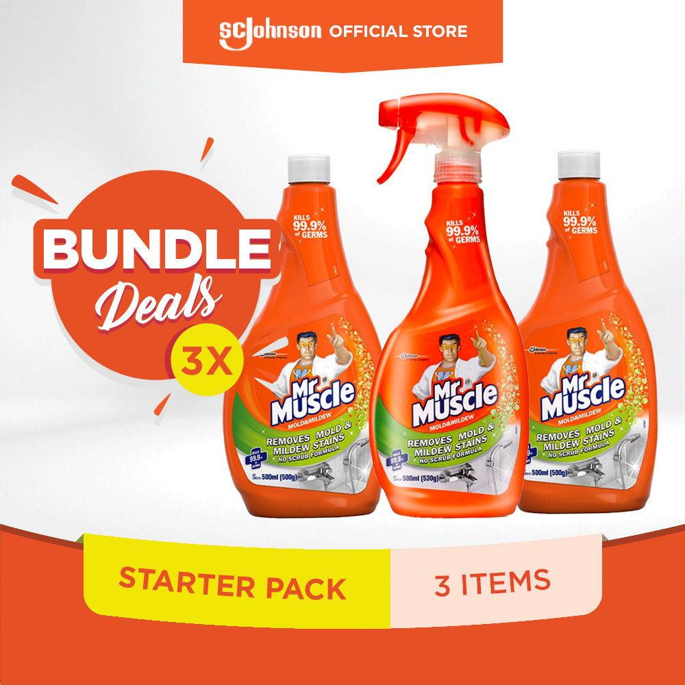 Mr. Muscle Mold & Mildew Starter Pack | Lazada PH