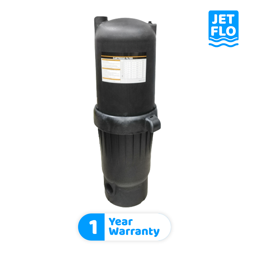 Jet-Flo 73103002 130 GPM (150 sq ft) Swimming Pool Cartridge Filter ...