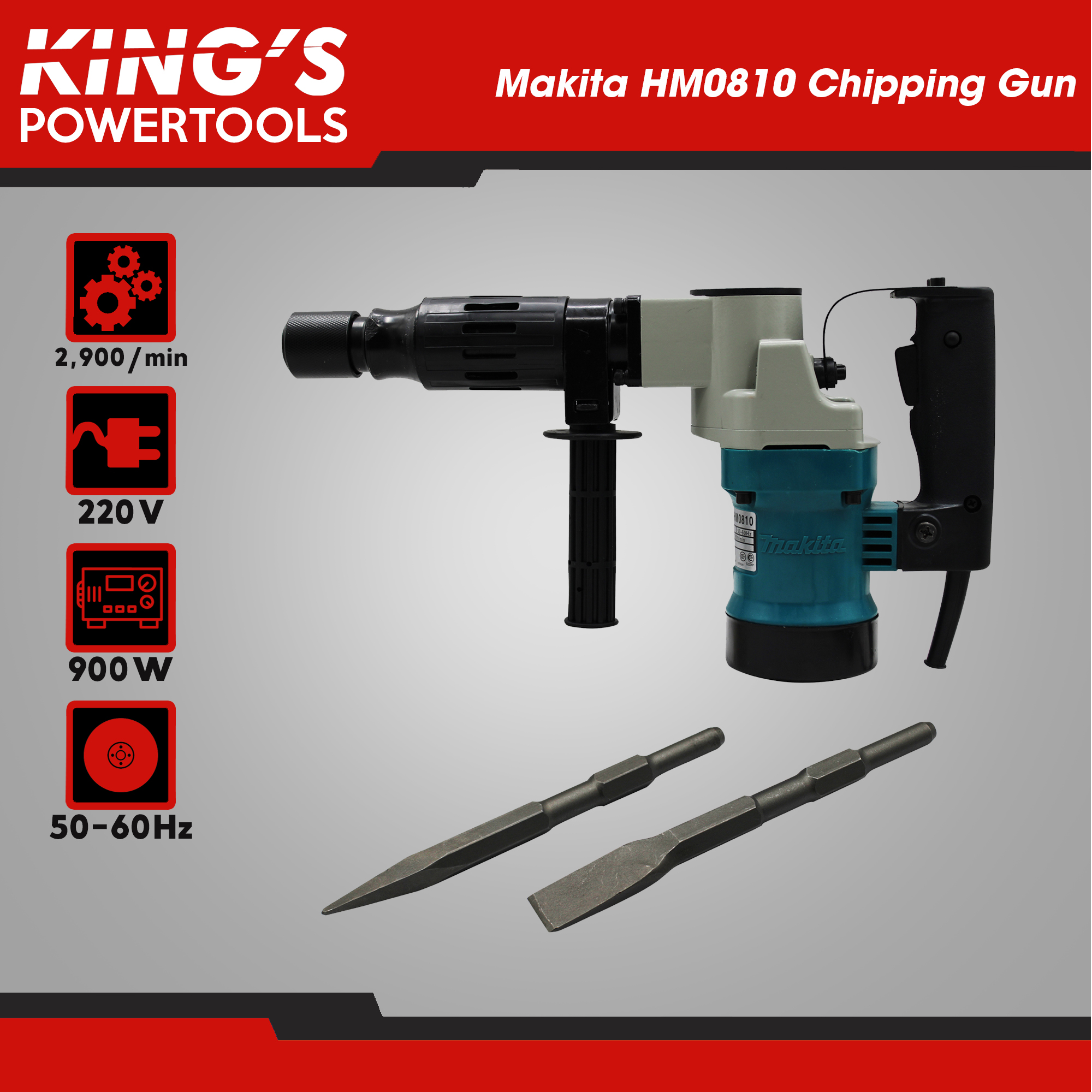 MK HM0810 Professional Chipping Gun | Lazada PH