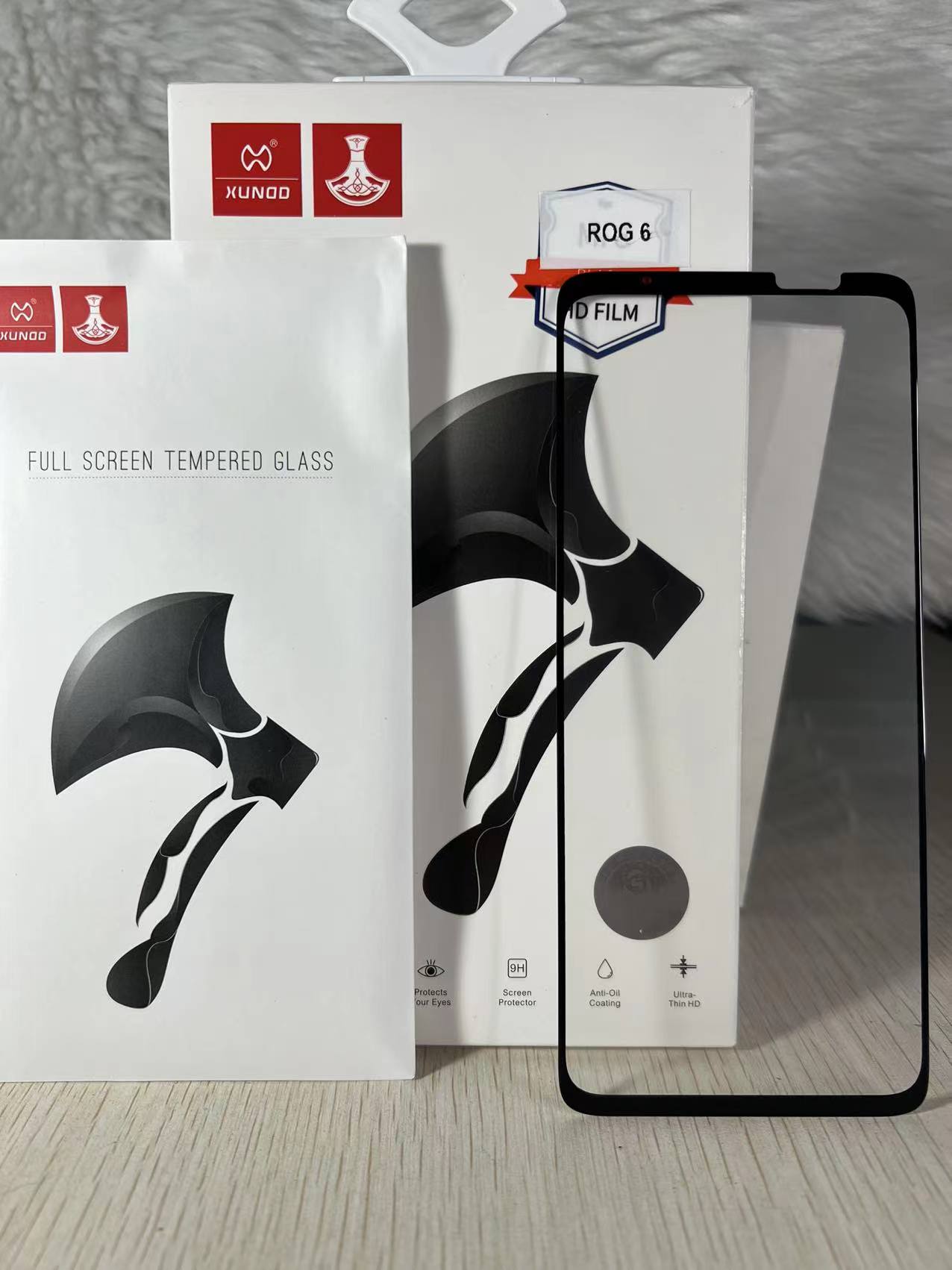 ASUS ROG 6 / 6 PRO XUNDD Axe Series Full Tempered Glass Screen ...