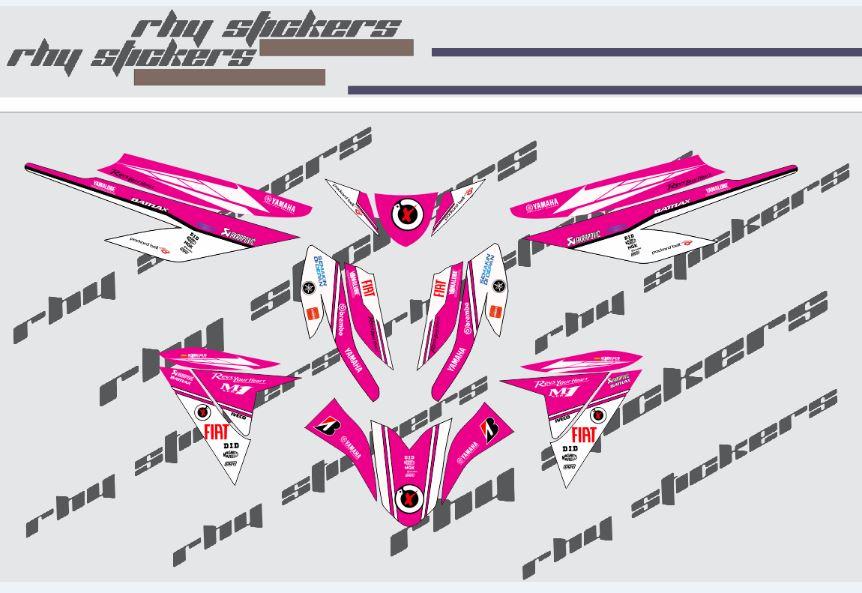 Yamaha Fiat Mio Soul I 125 Decals Motogp Decals Design
