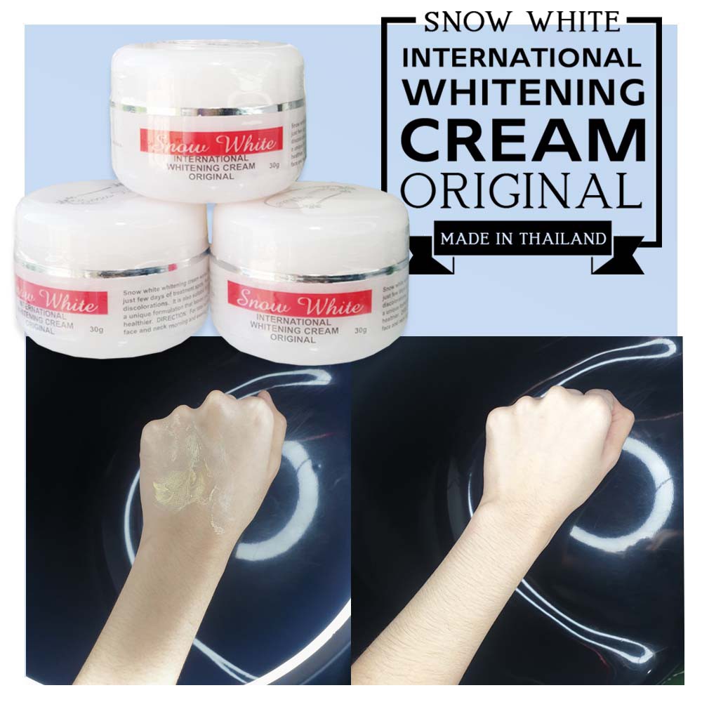 SNOW WHITE INTERNATIONAL WHITENING CREAM ORIGINAL (30g) | Lazada PH