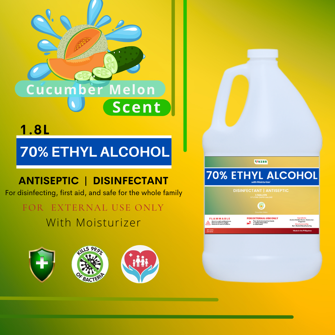 70% ETHYL ALCOHOL CUCUMBER MELON SCENT KERR | Lazada PH
