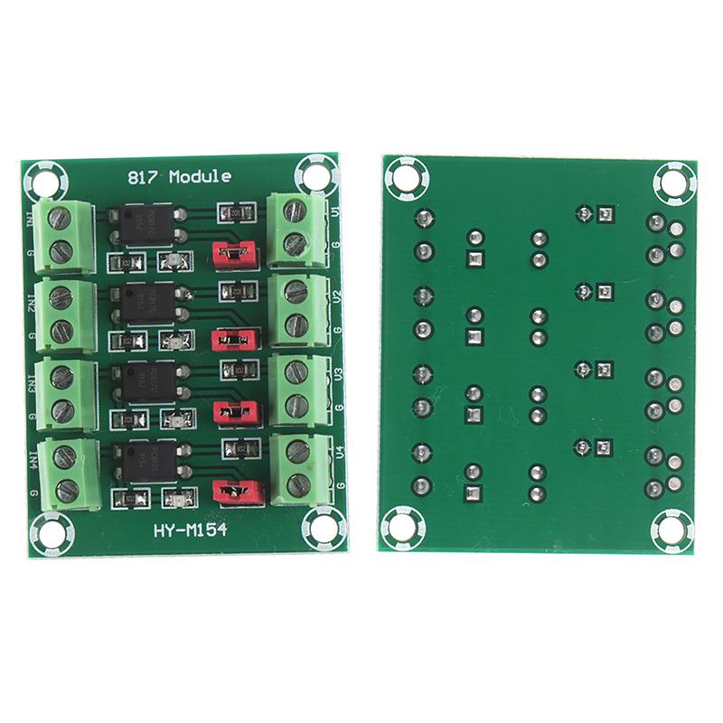 PC817 4-Channel Optocoupler Isolation Module Voltage Converter Module ...