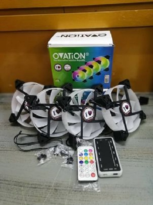 OVATION RGB FAN KIT WITH CONTROLLER hypercool 3 IN 1 FAN KIT/ 4 IN 1 ...