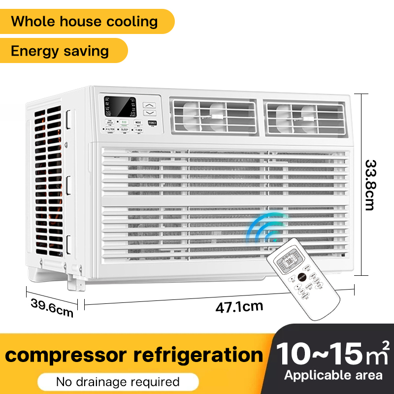 Hilton Aircon Window Type with Remote Control 0.6HP/1HP Fixed frequency ...