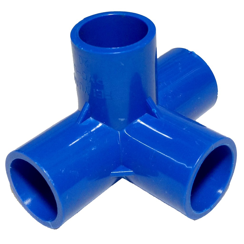 PVC Pipe Connector 3-way 4- way 5-way 1/2 3/4 | Lazada PH