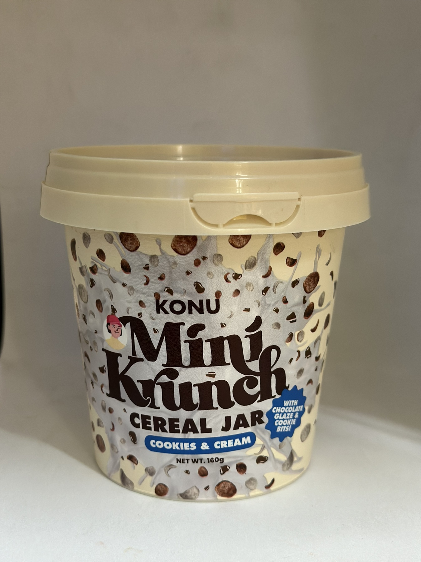 KONU Mini Krunch Cereal Jar ( MATCHA , COOKIES AND CREAM, CHOCO ...