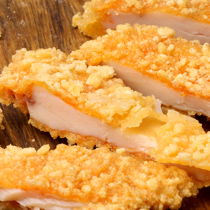 Katz crisp chicken cutlet spicy semi-finished frozen fried chicken ...