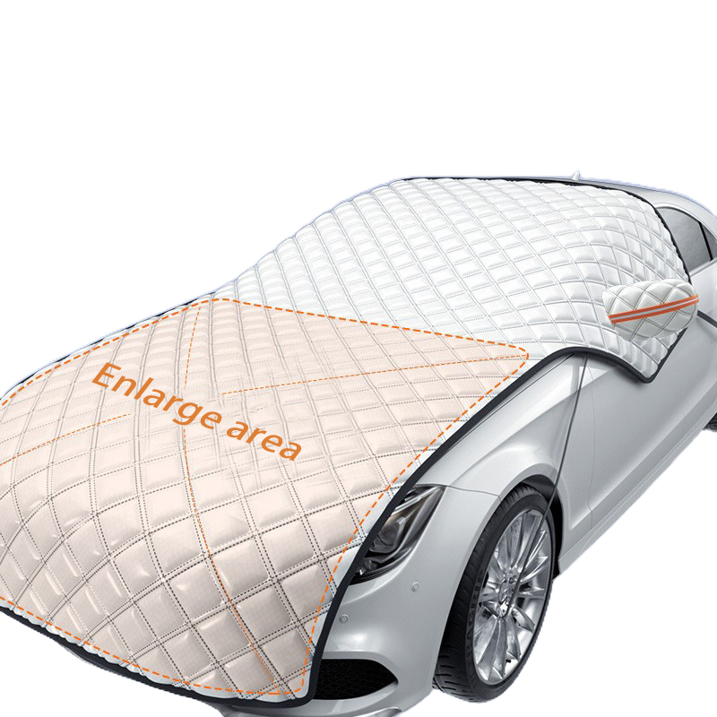 Car Sun Visor Sunscreen Heat Uv Protection Car Cover Waterproof Snow ...