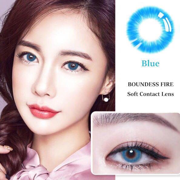 Magic Eye 1 PAIR / 2 PCS Unlimited Fire Contact Lens Animation Contact ...