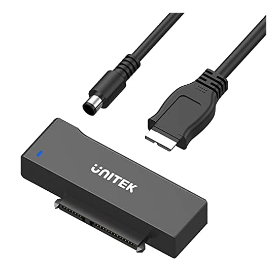 UNITEK SATA USB 3.0 Adapter Conversion Cable 2.5 3.5 Inch HDD / SSD ...