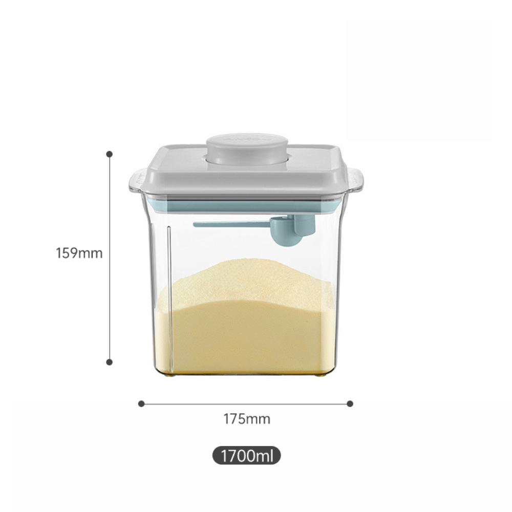 ANKOU 2300ML Air Tight Milk Powder Container Milk Storage Container ...