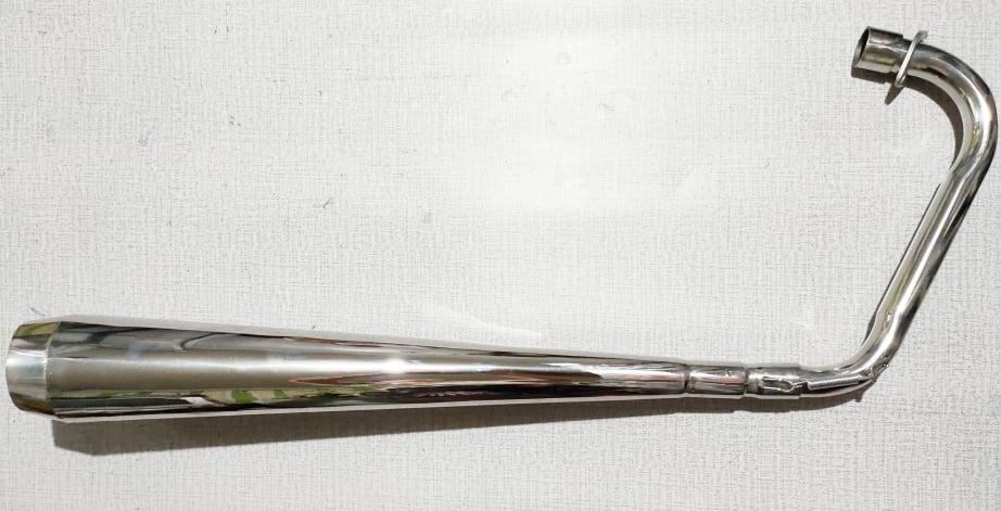 CHICKEN PIPES Stainless Motorcycle Exhaust Muffler for TMX 155 / TMX ...