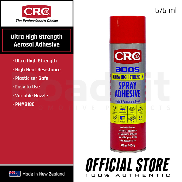 CRC ADOS UHS Ultra High Strength Aerosol Adhesive 550ml, 1 Spray Can ...