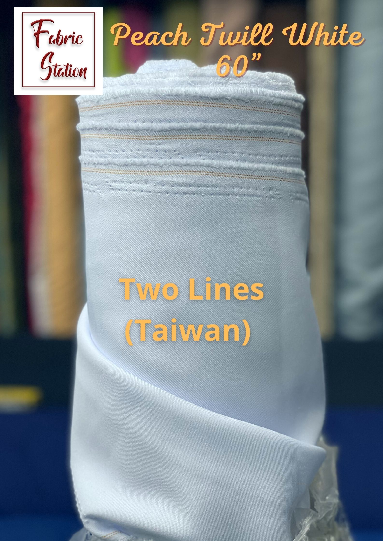 Peach Twill 60" White for Office Uniforms and Scrub Suits | Lazada PH