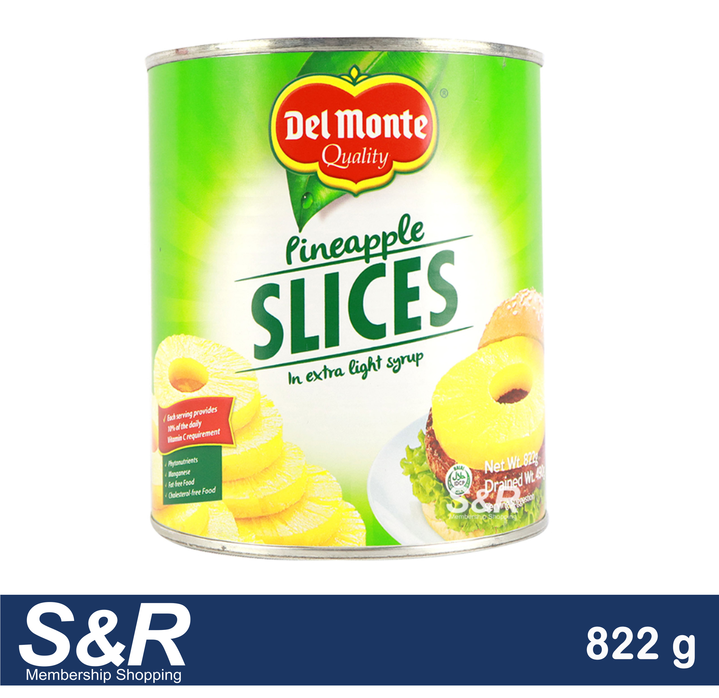Del Monte Pineapple Slices in Extra Light Syrup 822g | Lazada PH