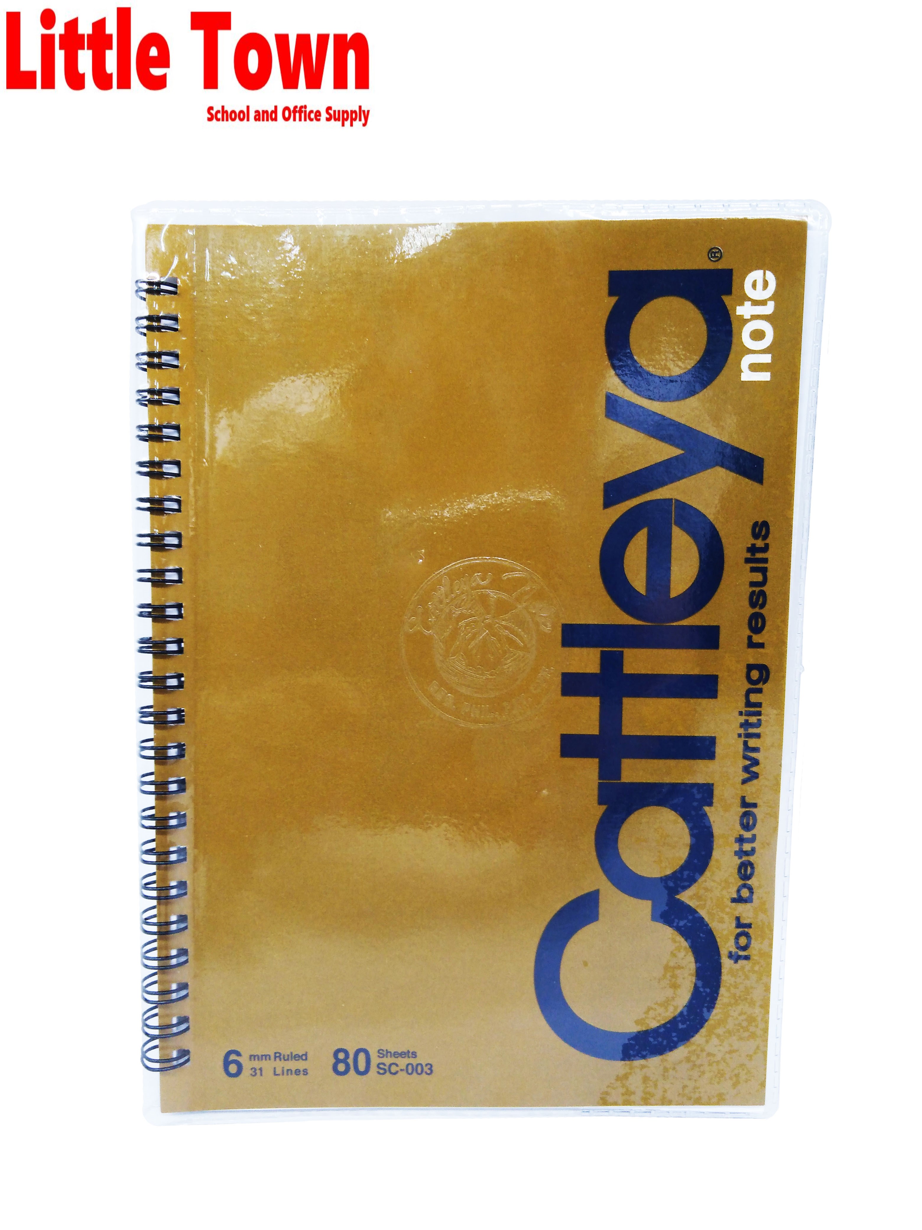 Cattleya Wire-O Notebook 80 Sheets (6 X 8 ½" Inches) | Lazada PH