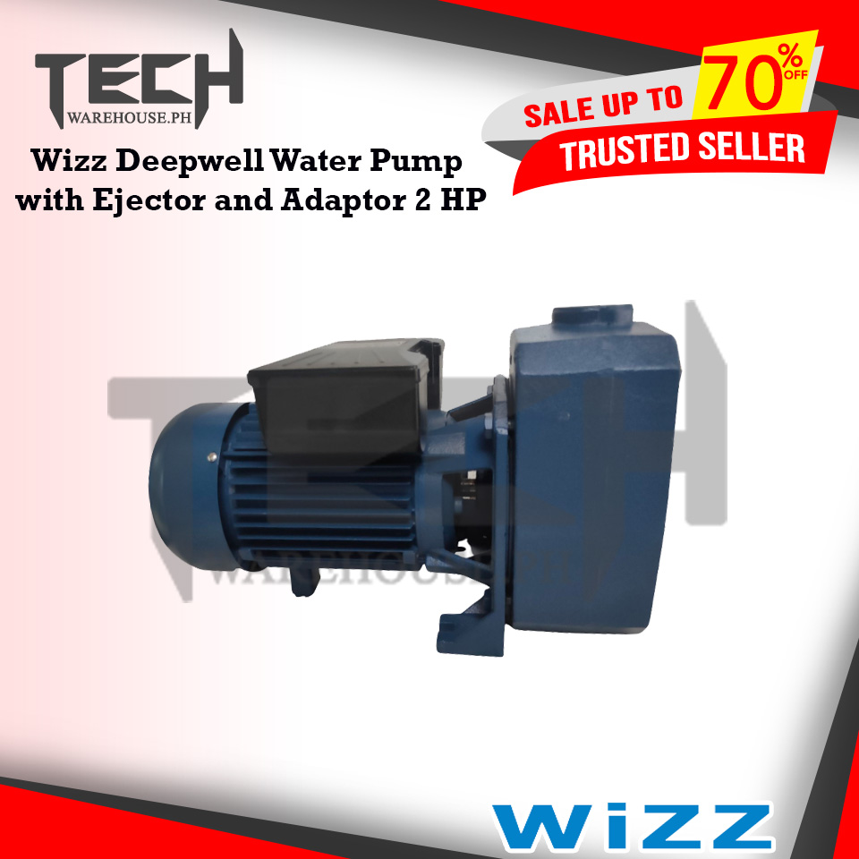 Maxipro Deepwell Water Pump 1HP with Injector and Adaptor Italy Packer ...