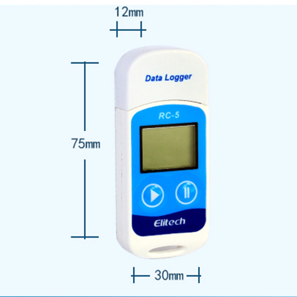 [Limit Time] Elitech RC-5 USB Temperature 32000 Data logger Recorder ...