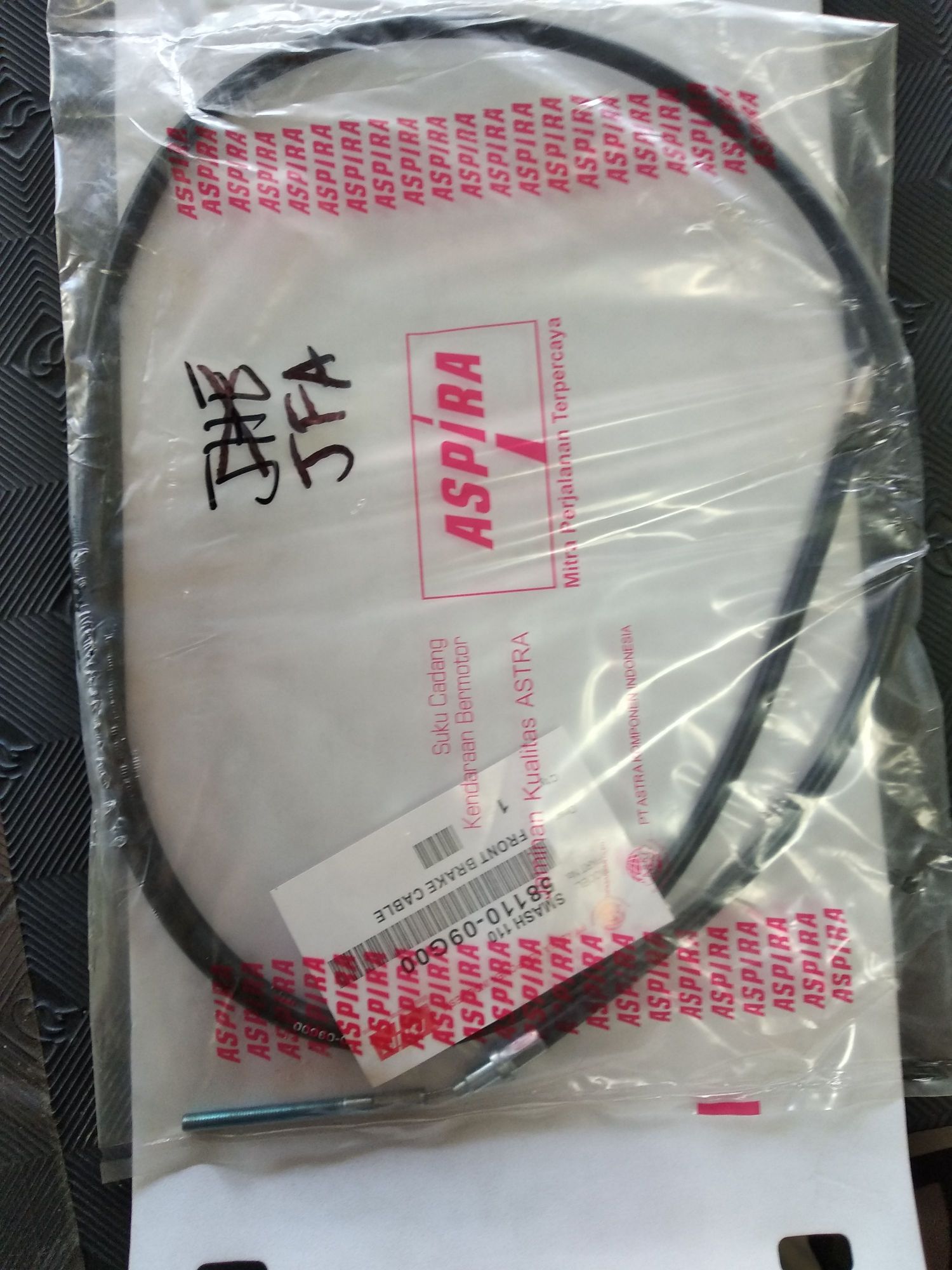 SUZUKI SMASH 110 FRONT BRAKE CABLE ASPIRA | Lazada PH